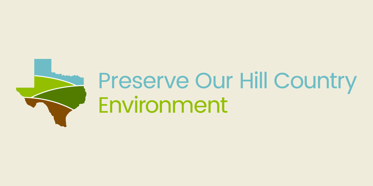 Preserve Our Hill Country Environment
